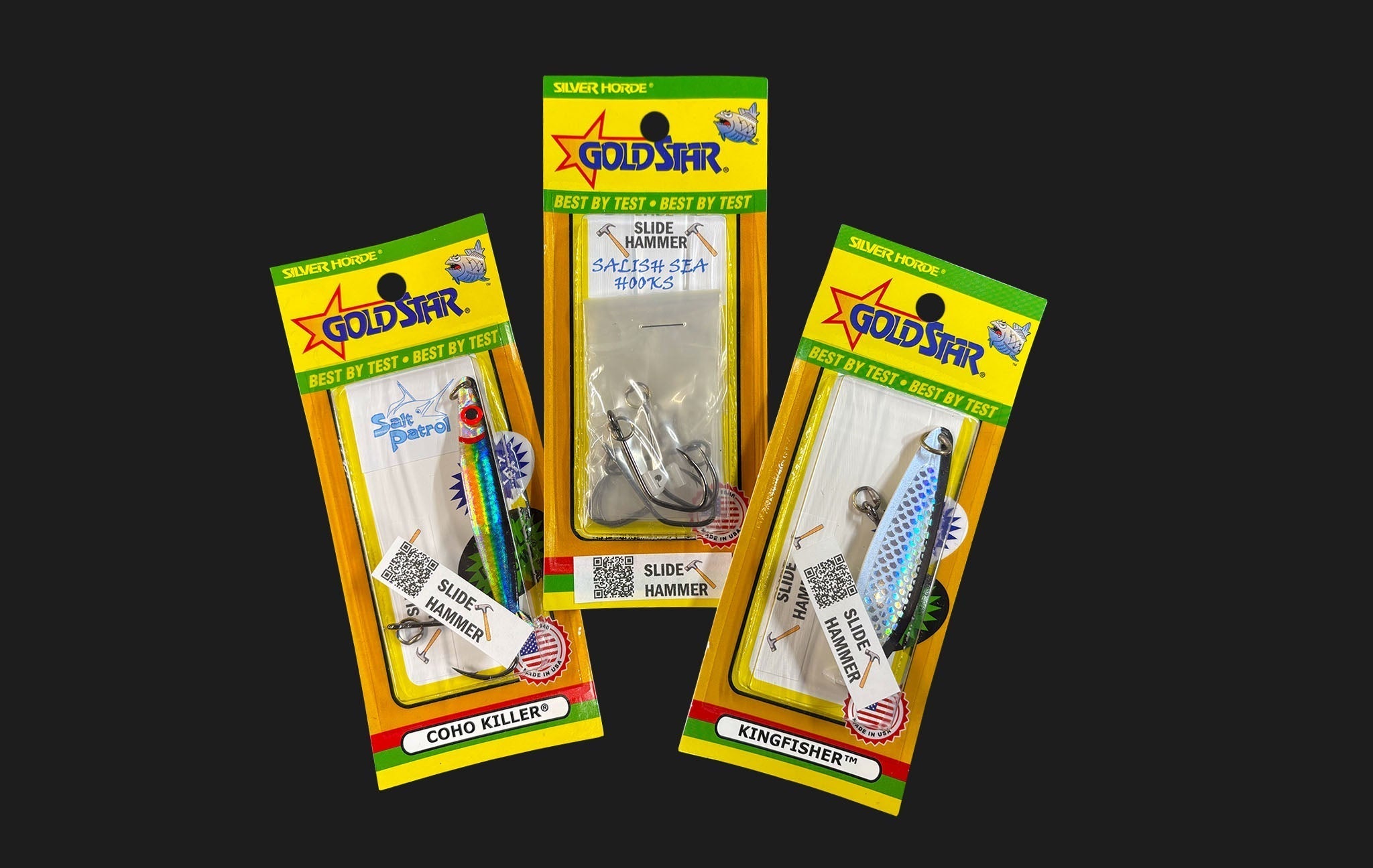 Slide Hammer Spoons - Silver Horde – Great Lakes Angler